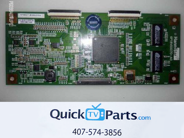 Hannspree HannStar HF259H HSG1051 T-Con Board 70.71S00.A17 (6P18V00070 ...