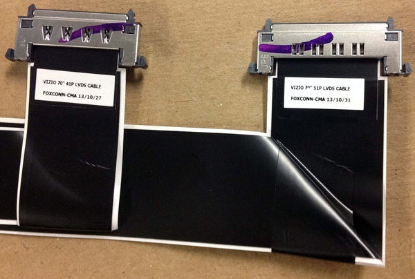 Vizio E701i-A3 LVDS Ribbon Cables(41P & 51P)From Main Board to T-con B ...