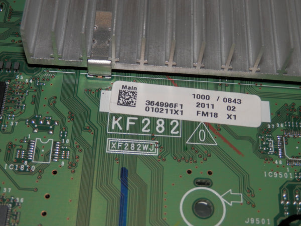 Sharp LC-60E78UN DUNTKF282FM18 (KF282, XF282WJ) Main Board ...