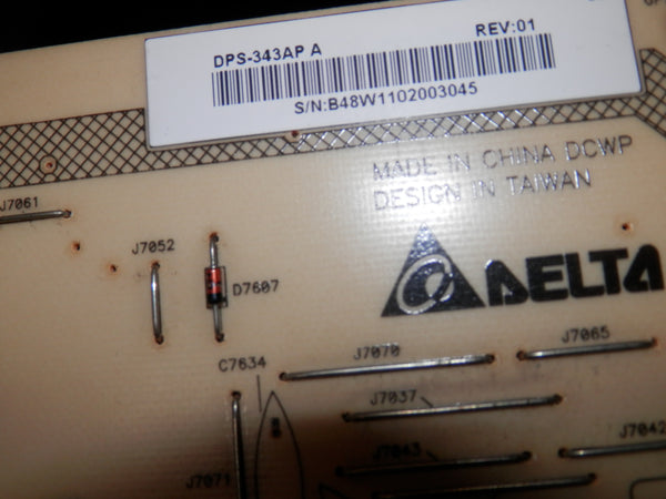 Sharp LC-60E78UN RDENCA369WJQZ (DPS-343AP A, 2950244303) Power Supply ...